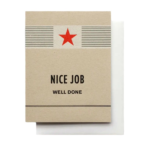 Nice Job Well Done – Urban Sundry